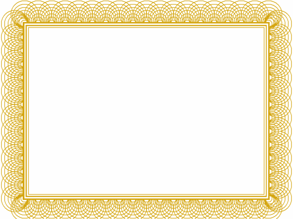 Printable Blank Certificate Borders - Easy Printable Templates